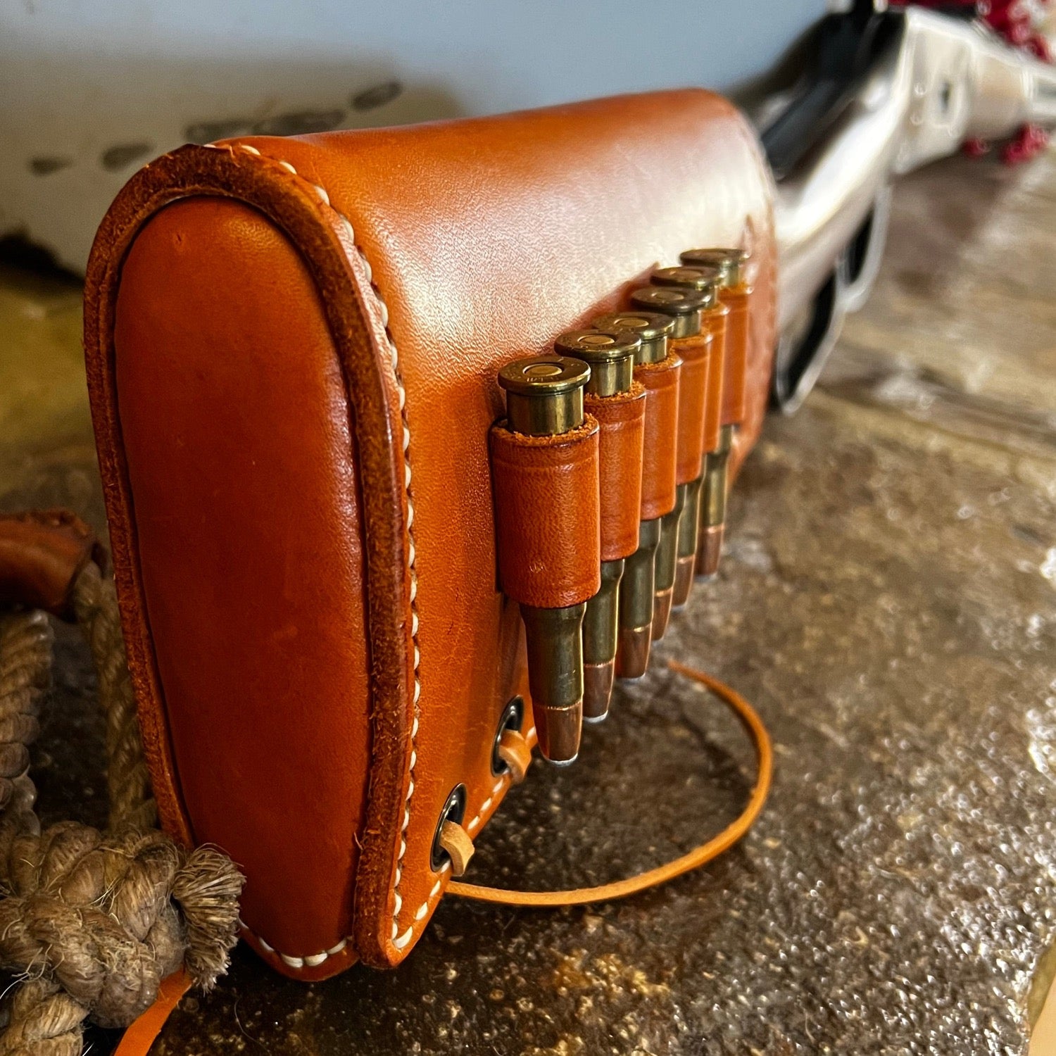 Custom Rifle Stock Cover – burnsideleathercraft.com